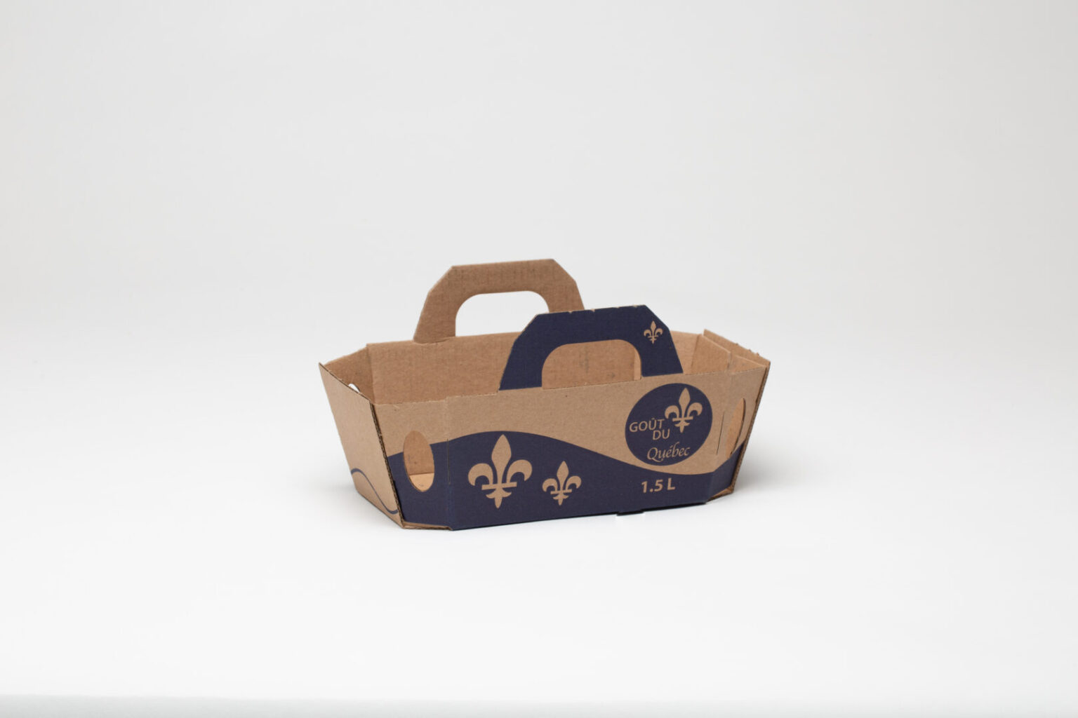 Panier 1.5 lt ÉCO 2P Goût du Québec - Paniers PP